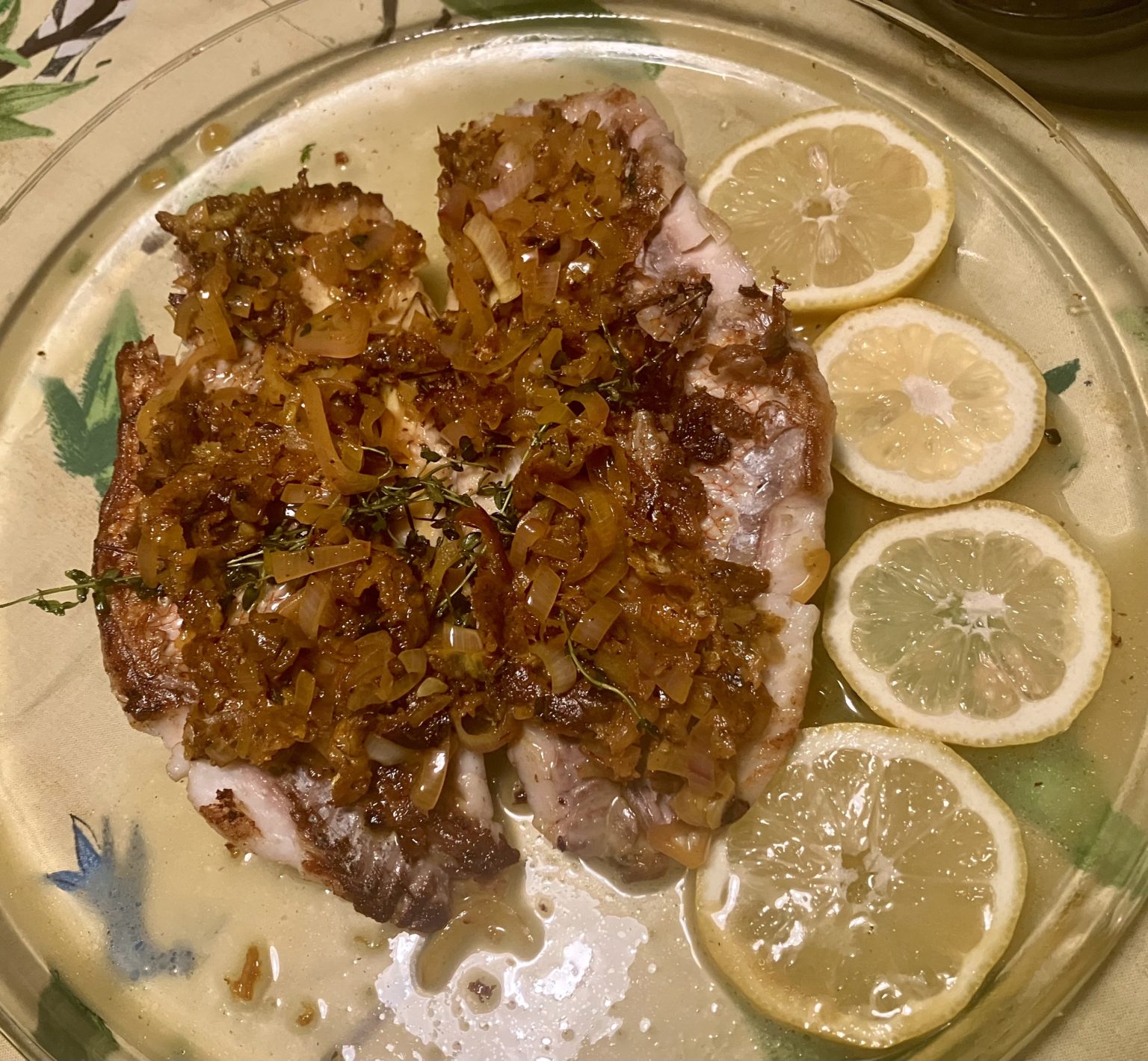 HOW TO PAN COOK FISH – John Pleshette Meal of the Week